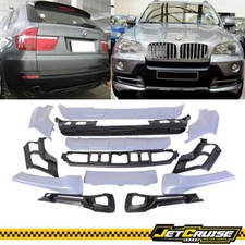 07 08 09 10 Polypropylene Front & Rear Bumper Lip Kit 13pcs Fits BMW X5 ...