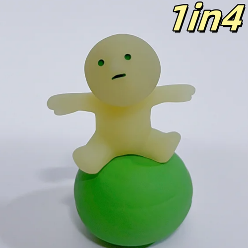 Fitness Series - balance ball Smiski - Authentic Designer Luminous doll ...