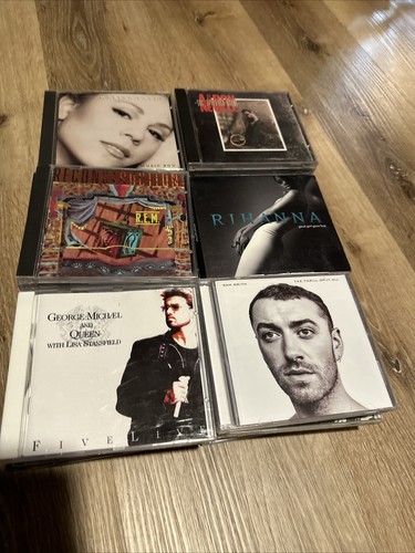39 Popular Artist Music Pop CD Lot Mariah Carey, Rihanna, George ...