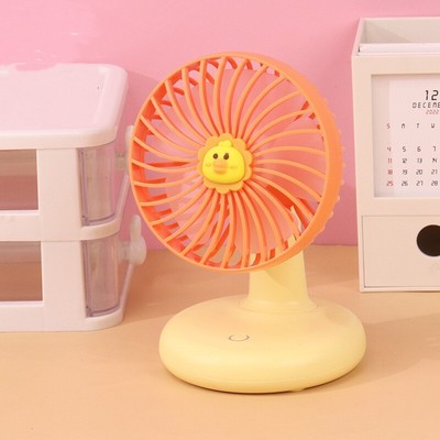 Cute Cartoon Style Mini Usb Desk Fan With Strong Wind Power | eBay