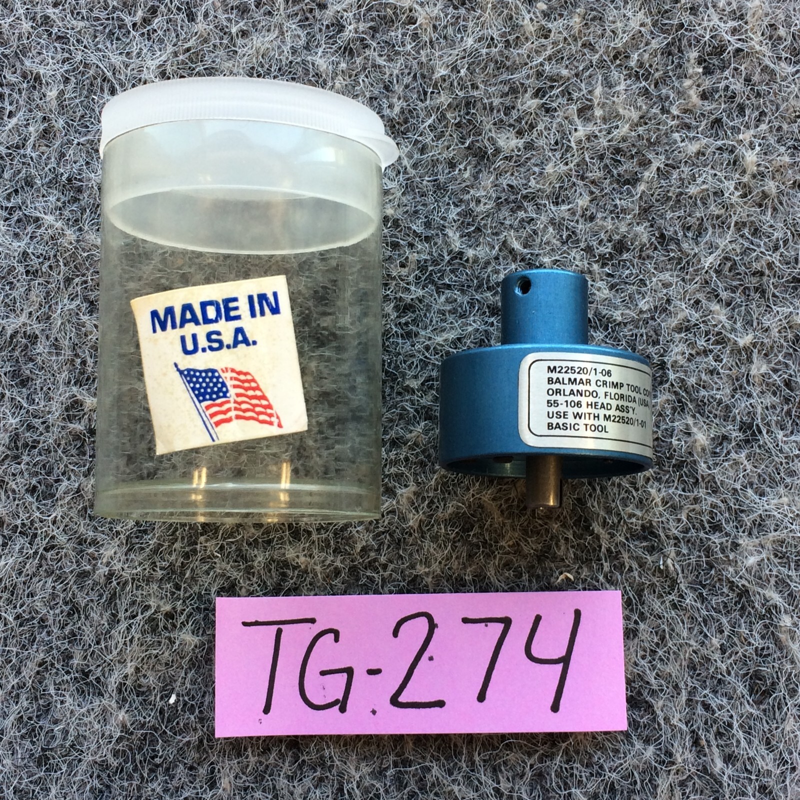 Balmar M22520/1-06 TP45 SINGLE POSITION Turret Head Use with M22520/1 ...