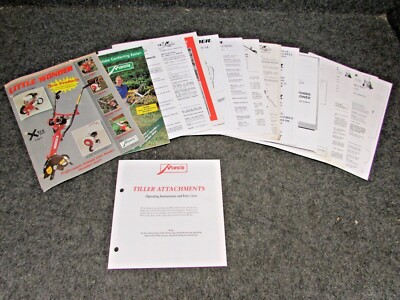 LOT OF 16 MANTIS / LITTLE WONDER EDGERS, BLOWERS, GAS / ELECTRIC HEDGE ...