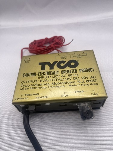 Vintage TYCO Model No. 899V Hobby train, Transformer | eBay