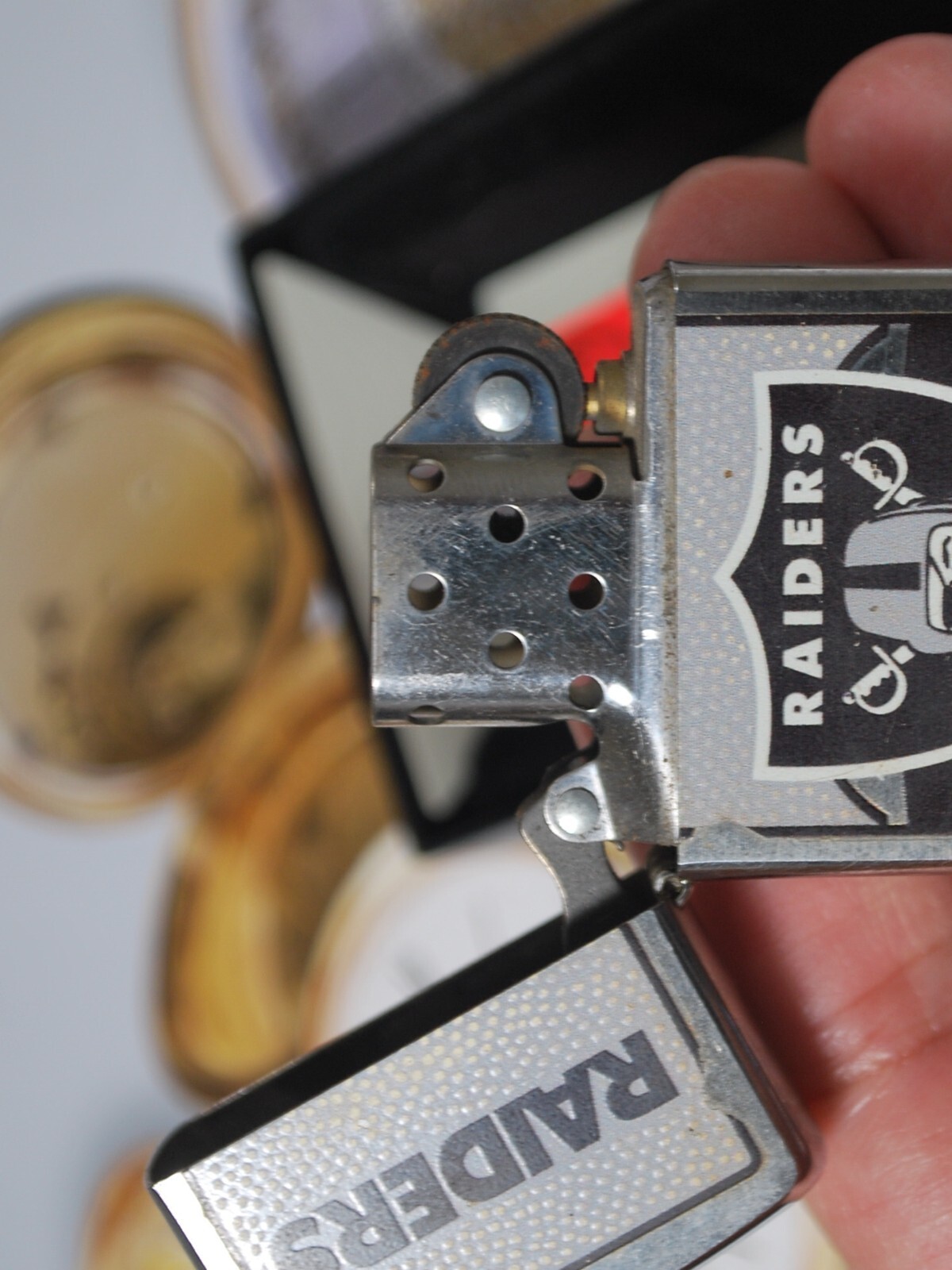 Nice Used ZIPPO NFL Raider Lighter | eBay