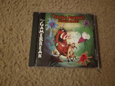 DISNEY'S GAMEBREAK - TIMON & PUMBAA'S JUNGLE GAMES (PC CD, 1995) | eBay