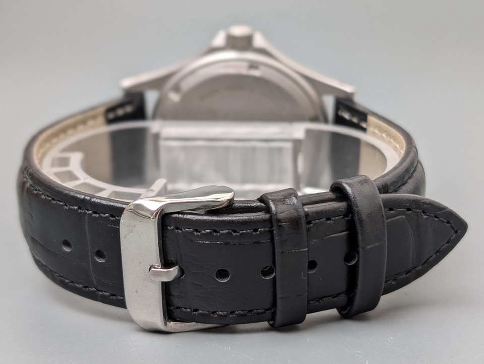 HAMILTON Khaki 9821 lancaster Railroad Dial Quartz Men's Watch Vintage ...