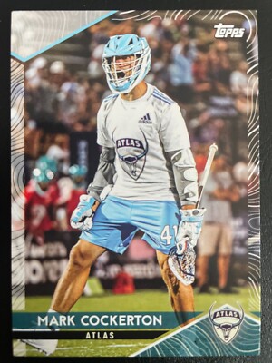 Mark Cockerton 2022 Topps Premier Lacrosse League Card #130 *Quantity ...