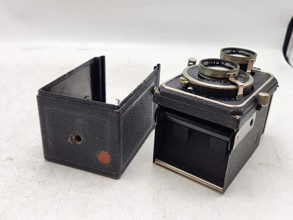 Vintage Rare Wirgin Reflex TLR Camera - Rodenstock Trinar 7.5cm 75mm F2 ...