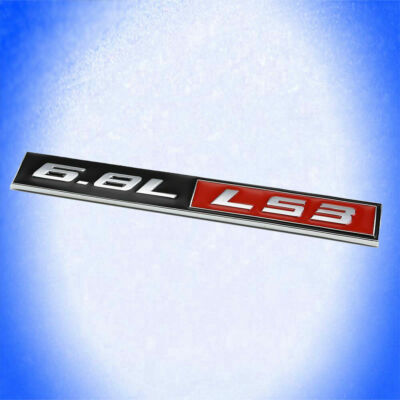 Logo Emblem " 6.8L LS3 " Klebeemblem Aufkleber Chevrolet Camaro ...