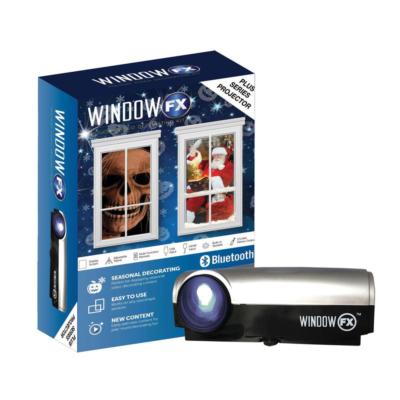 WindowFX Plus Projector Holiday Video Decorating Kit Christmas ...