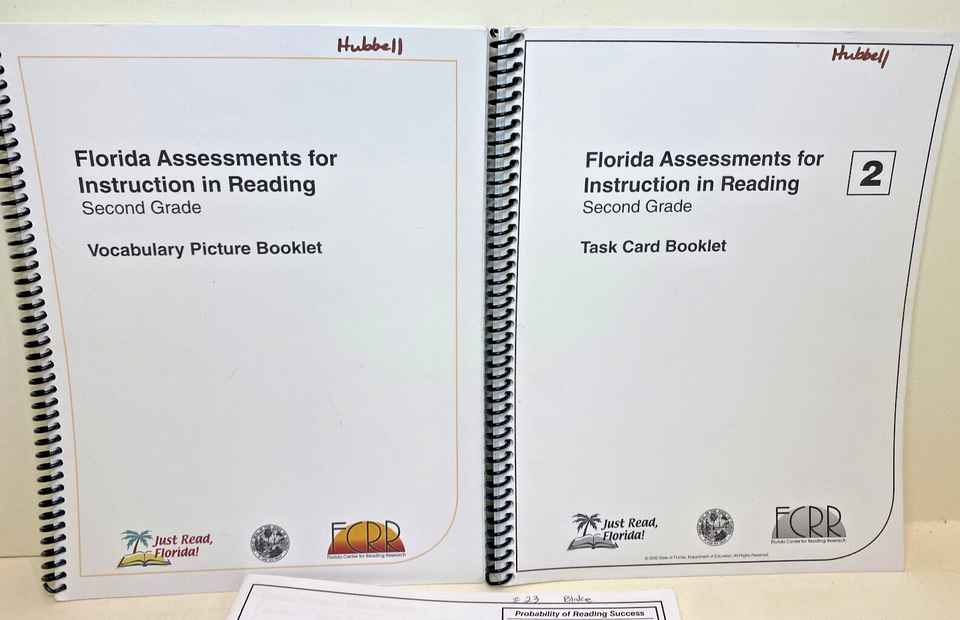 2nd Grade Florida Assessments Instruction in Reading Vocabulary,Student ...