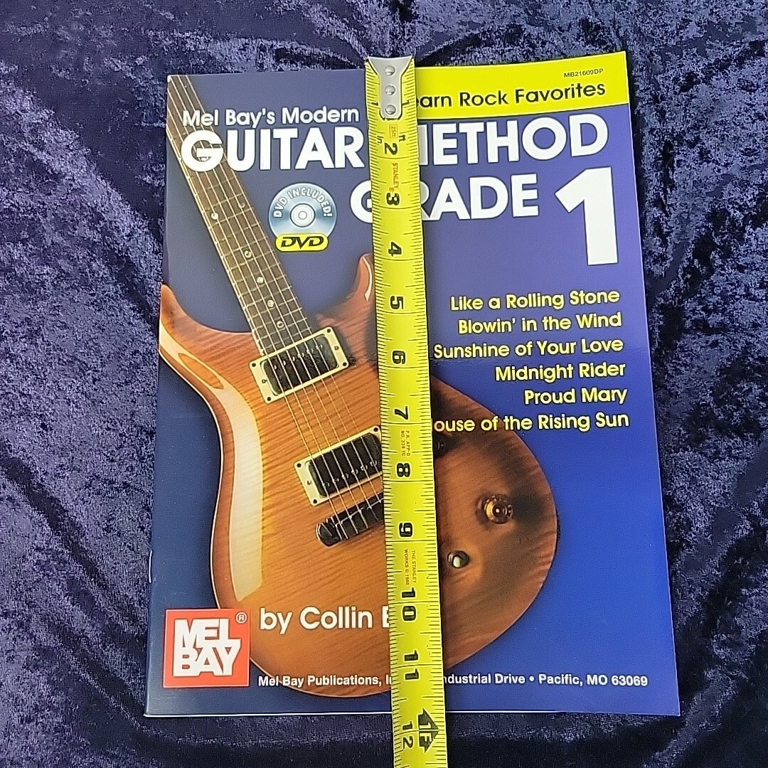 Mel Bay's Modern Guitar Method Grade 1 Learn Rock Favorites Instruction ...