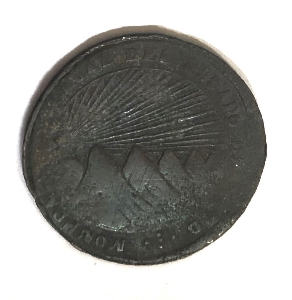 Honduras SCARCE 1857 large copper 8 Reales | eBay