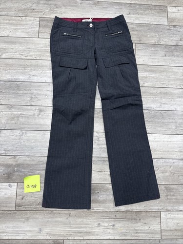 Vtg Rare Y2K American Rag Charcoal Grey Bootcut Cargo Pants Zipper Juniors Sz 5 | eBay