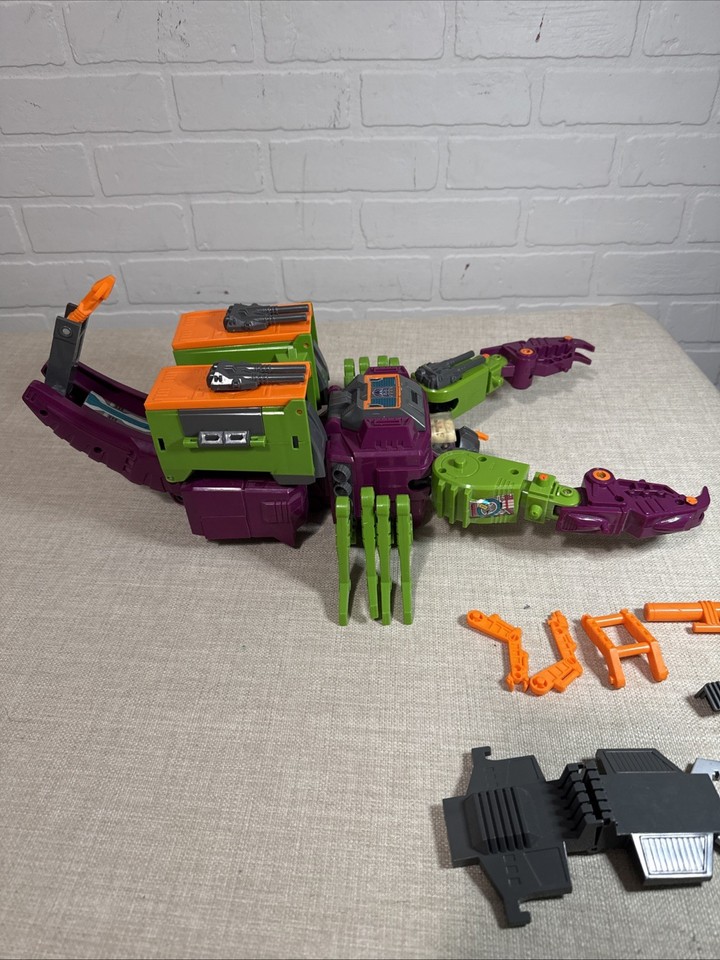 SCORPONOK • VINTAGE G1 TRANSFORMERS incomplete Read Description | eBay
