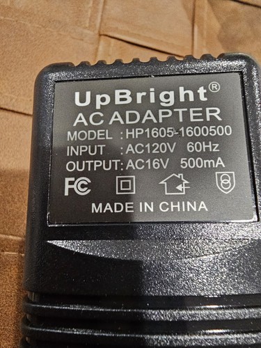 Up Bright AC Adapter HP1605-1600500 | eBay