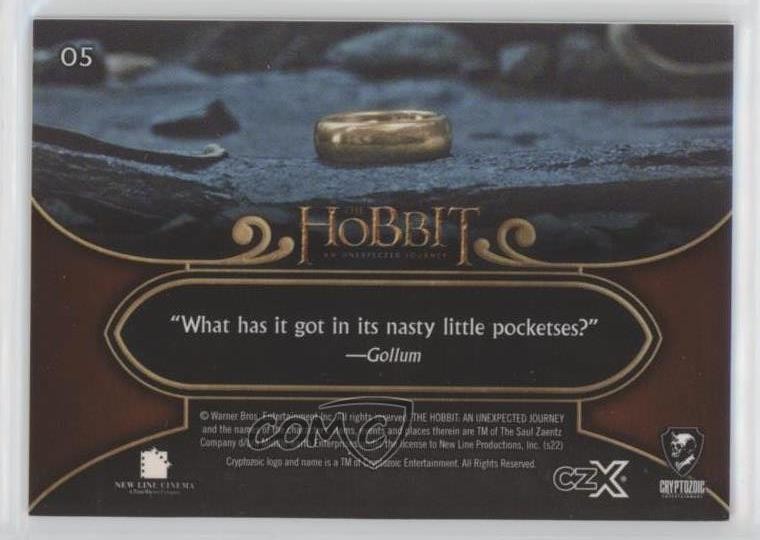 2022 Cryptozoic CZX Middle-Earth Tricksy Hobbit #05 4et | eBay