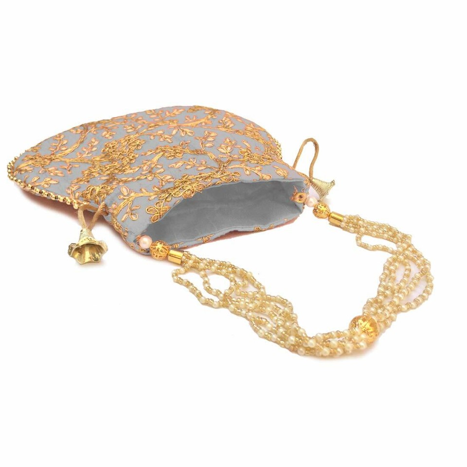 New Traditional Ethnic Women Potli Clutch Bag Handbag | eBay