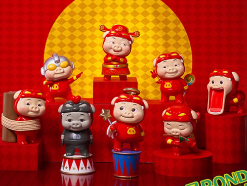 Toptoy GGBOND Series Blind Box Confirmed Figure Toys Art Gift Designer ...