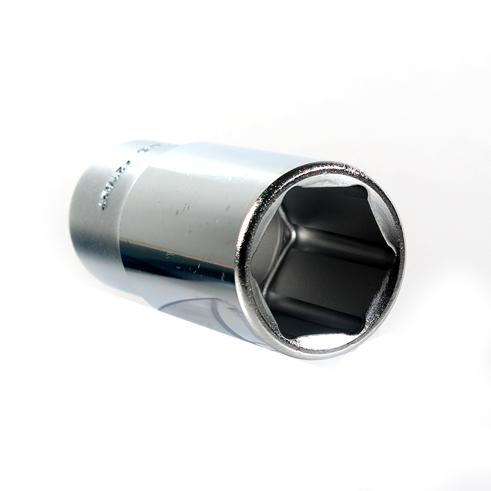 1/2" Dr. Chrome Vanadium Steel 6-Point Metric Deep Long Hand Socket 21 ...