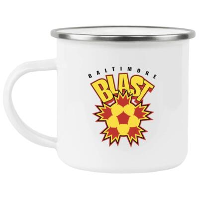 Baltimore Blast Camping Mug 12 oz. Enamel | MISL Soccer Team | eBay
