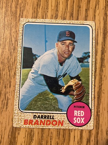 1968 Topps Darrell Brandon Boston Red Sox #26 - C2 | eBay