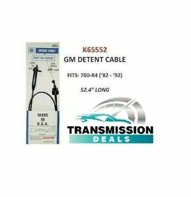 700R4 700-R4 Transmission TV Detent Kick Down Cable Teckpak K65552 | eBay