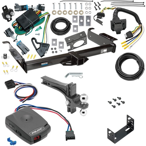 Reese 5K Trailer Hitch + Pilot Brake Control For 00-02 Express Savana ...