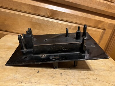 Edison Standard Phonograph Model A 4 Clip Top Plate And Motor Plate | eBay