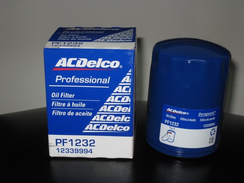 Genuine AC Delco PF1232 GM 12339994 Oil Filter | eBay