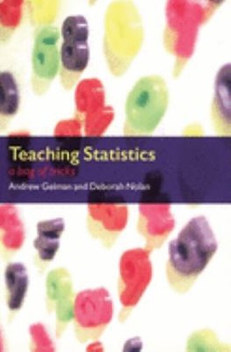Teaching Statistics: A Sac De Tours Deborah, Gelman, Andrew Nol ...