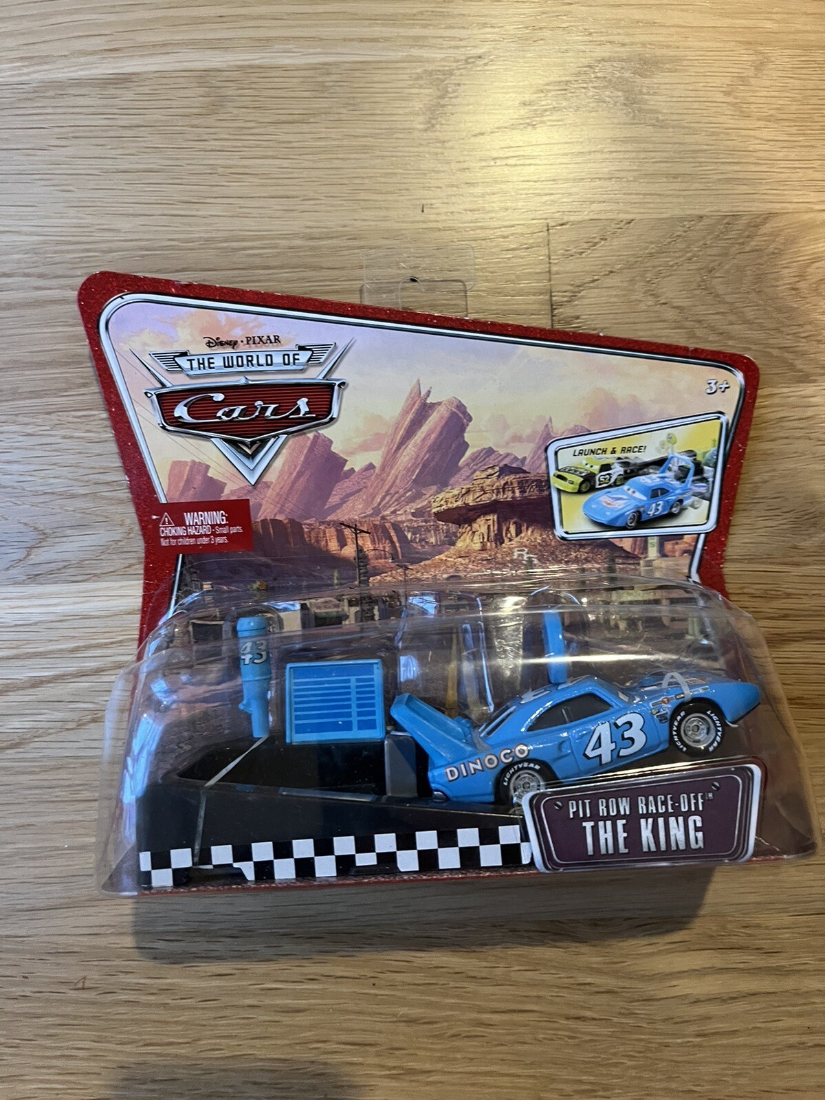 NEW Disney Pixar Cars Pit Row Race Off The King The World Of Cars ...