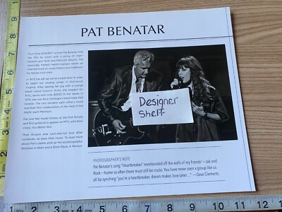 Pat Benatar Neil Giraldo & Michael Martin Murphey Book Photo Photograph ...