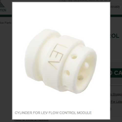 CYLINDER FOR LEV FLOW CONTROL MODULE # 101671 | eBay