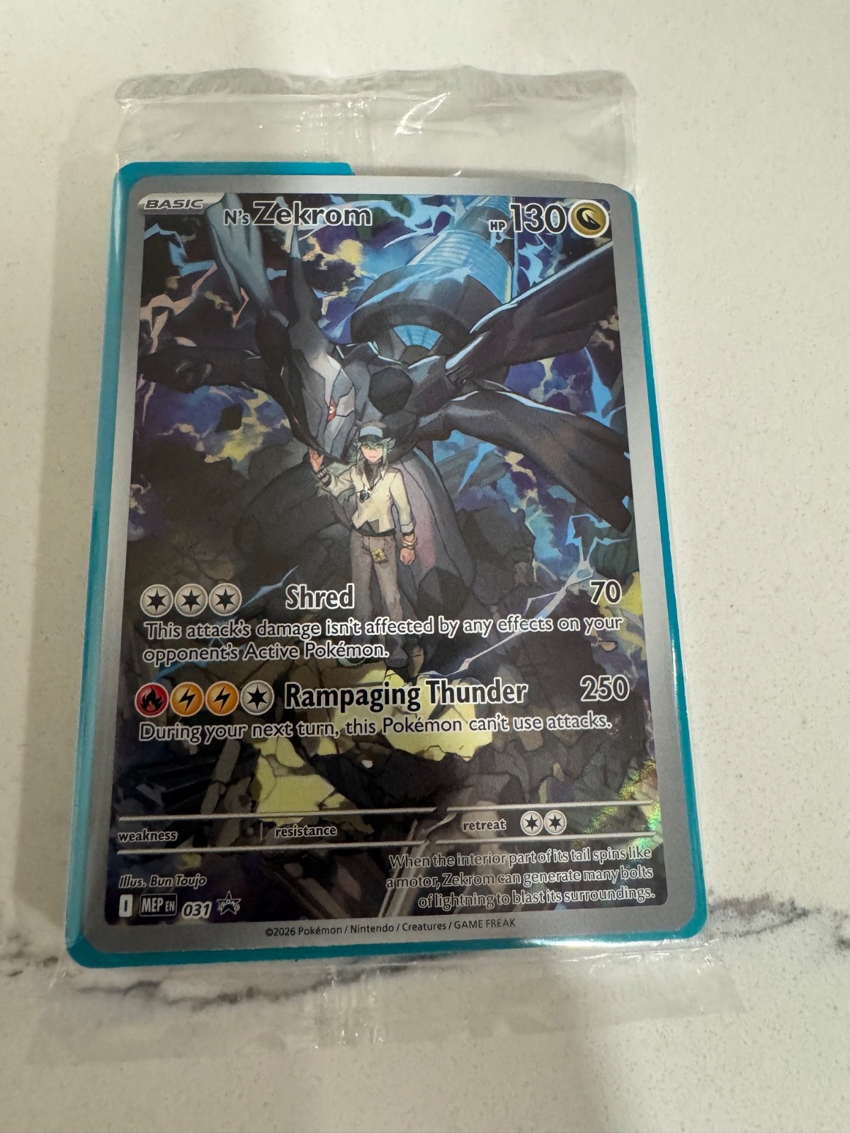 Ascended Heroes N's Zekrom ETB Promo Sealed | eBay