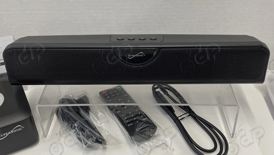 Supersonic Ultimate Soundbar Projector Combo with Bluetooth and RGB LED ...