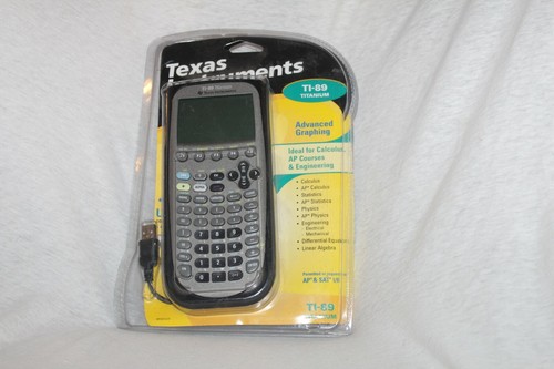 Texas Instruments TI-89 Titanium Graphing Calculator - Black | eBay
