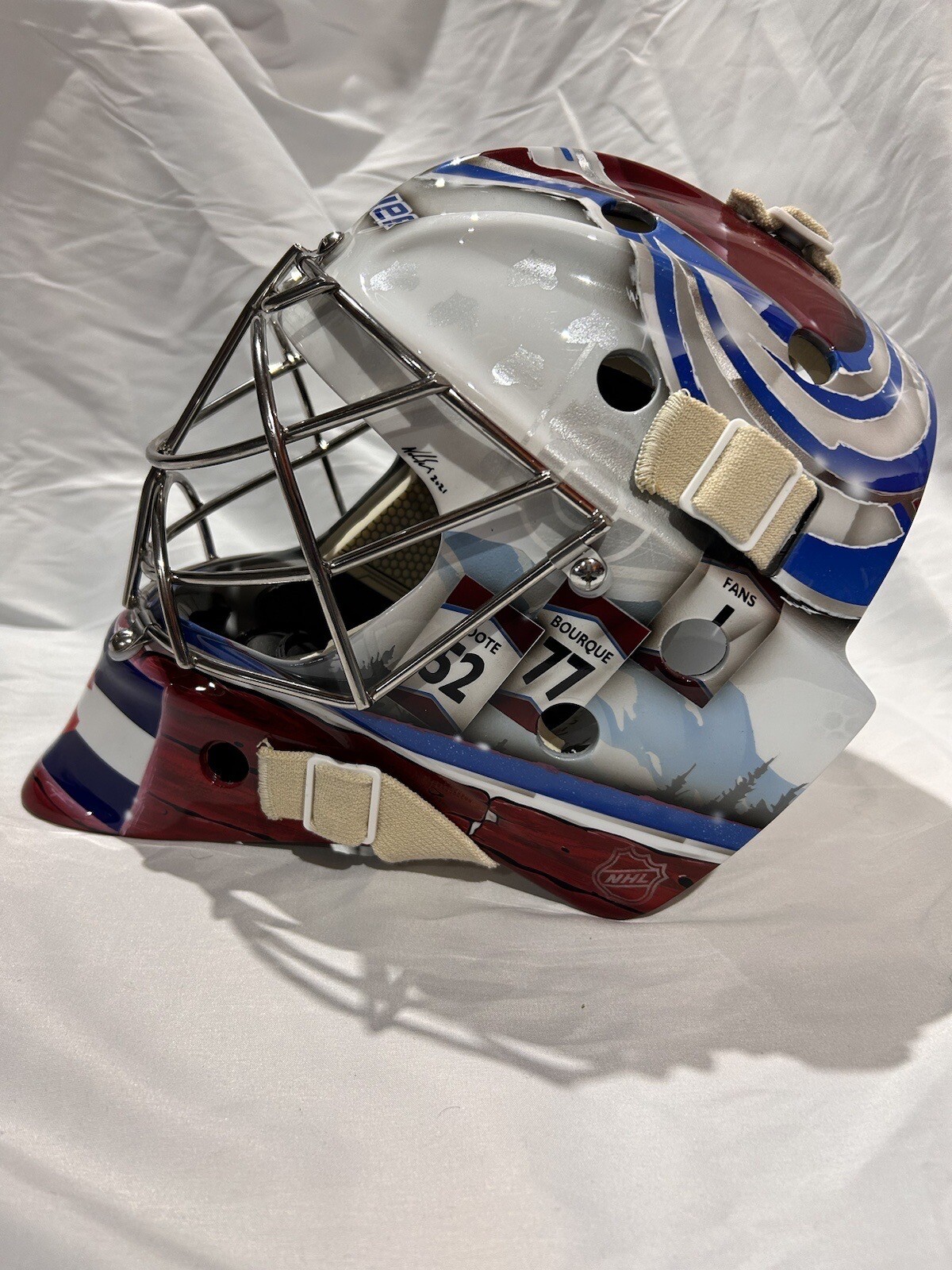 2022/23 Colorado Avalanche Backup Team Goalie Mask | eBay