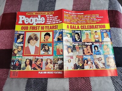 MARCH 5 1984 PEOPLE magazine (NO LABEL) UNREAD - OUR FIRST 10 YEARS ...