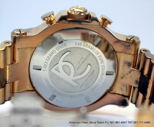 Renato T-Rex Grand Diver Swiss Made ETA G10.711 Limited 17/75 Men's ...