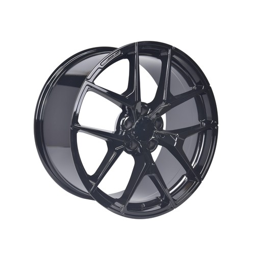 (SET OF 4) 19" AMG STYLE GLOSS BLACK WHEELS RIMS FIT MERCEDES GLC 300 ...
