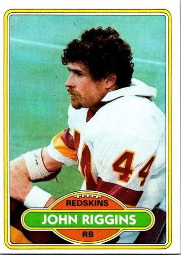 1980 Topps #390 John Riggins football card 5MMM | eBay