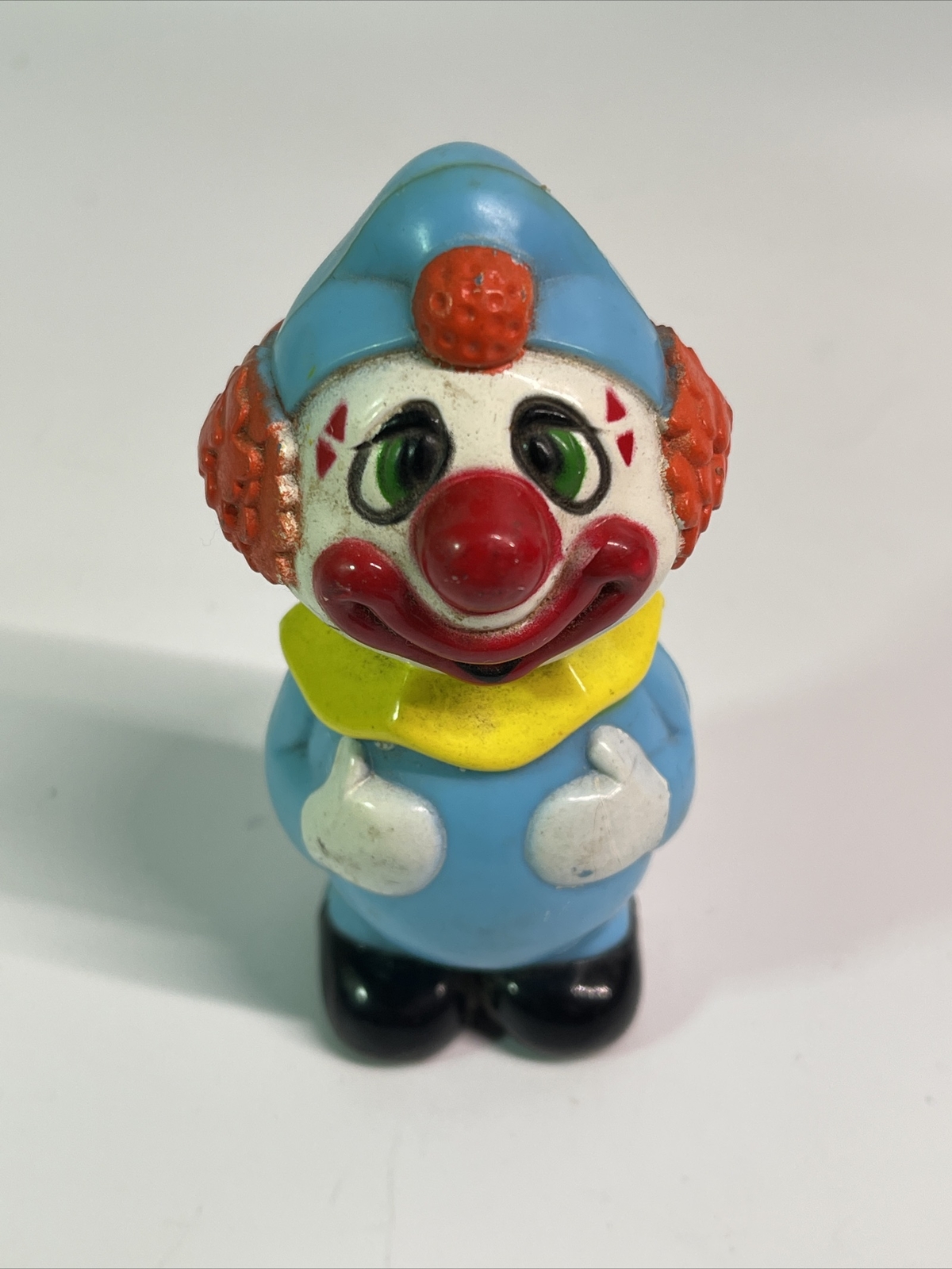 Vintage Plastic Clown Figure Blow Mold Cake Topper Made in Hong Kong 4 ...