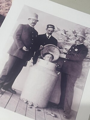 Harry Houdini, The Milk Can Escape, Reprint Photograph, Nice! | eBay