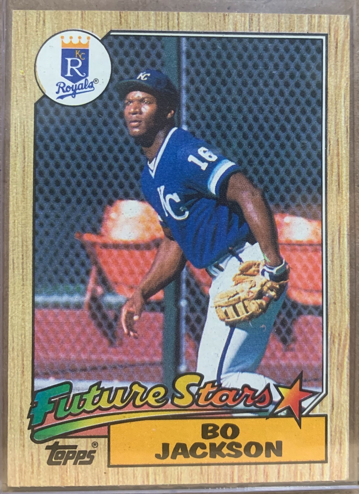 1987 TOPPS BO JACKSON #170 "FUTURE STARS" ROOKIE - RARE SP - CENTERED ...