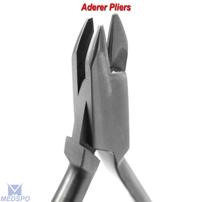 Orthodontic Aderer Pliers Three Prong Ortho Plier Wire Bending Dental ...
