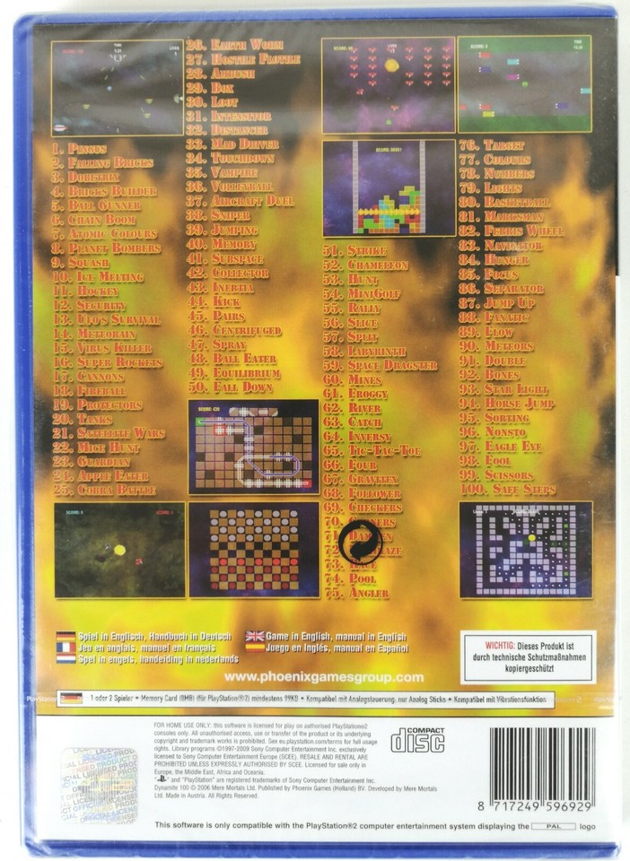Dynamite 100 - Play Station 2 - PS2 - New Sealed | eBay