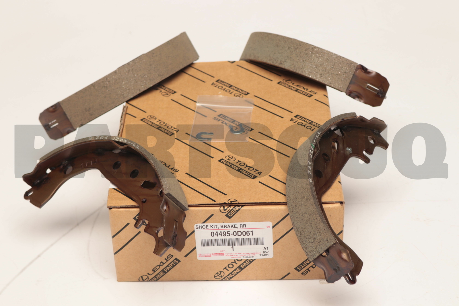 044950D061 Genuine Toyota SHOE KIT, BRAKE, RR 04495-0D061 | eBay