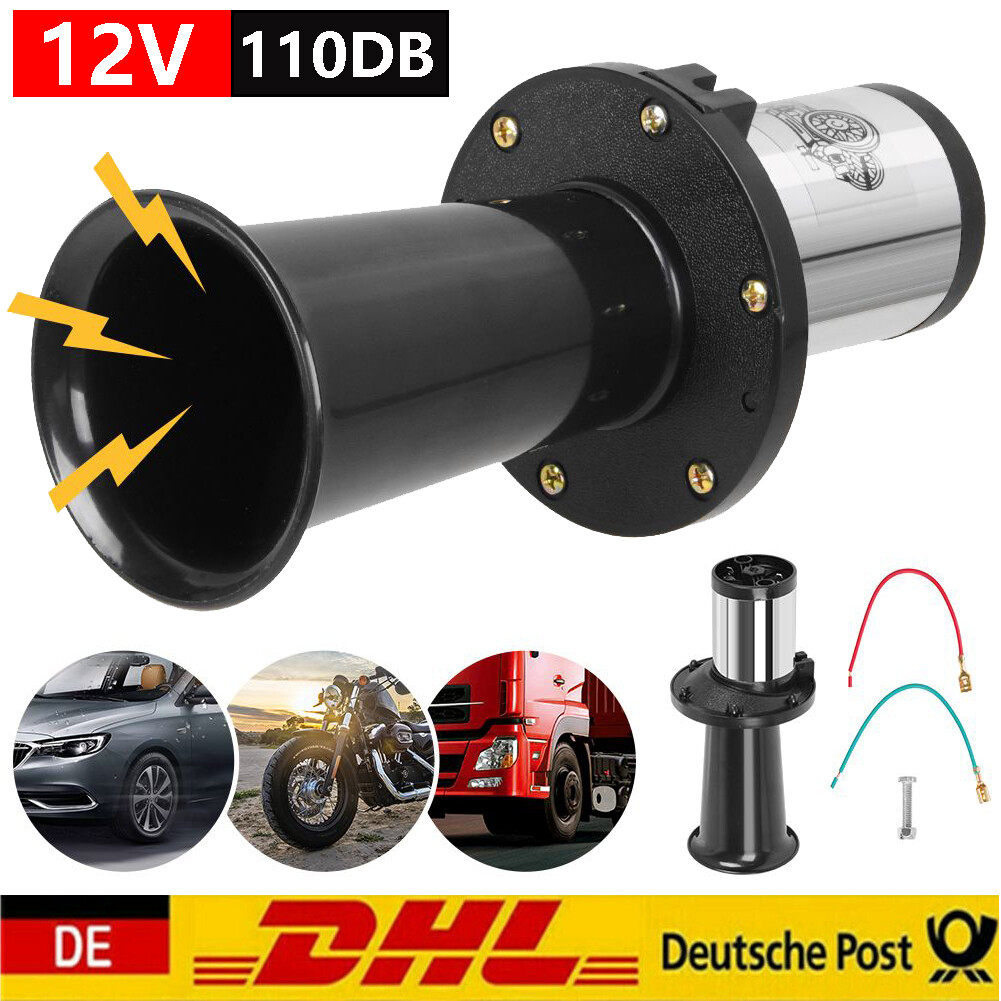 Retro Hupe Fanfare mit Oldtimer Klang Lufthorn Auto Signalhorn KFZ PKW ...