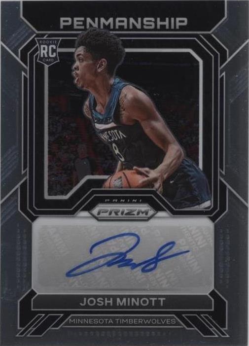2022-23 Panini Prizm - Rookie Penmanship Josh Minott #RP-JMM (AU, RC ...